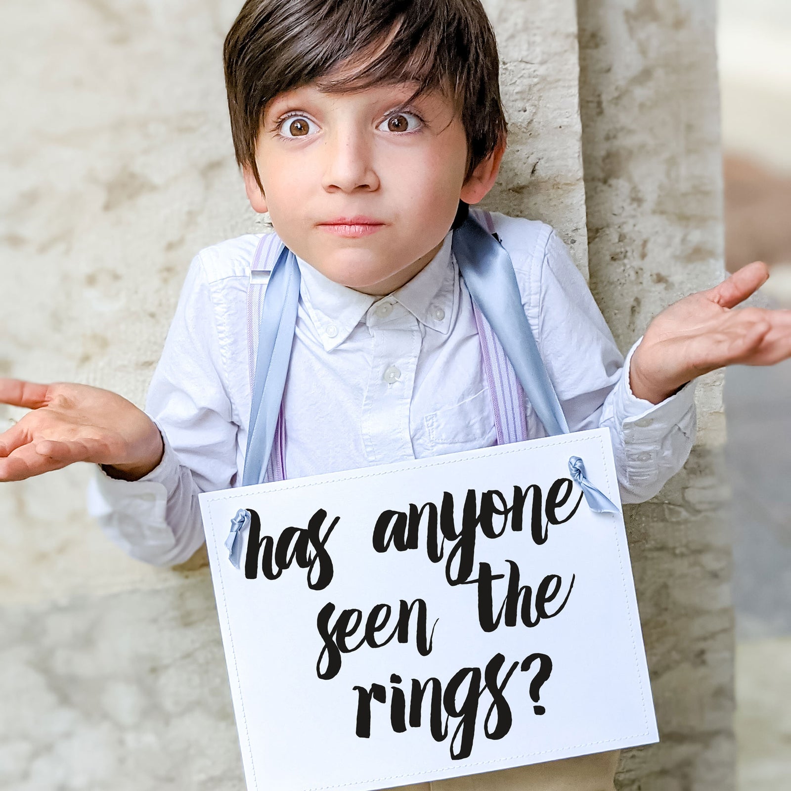 Wedding Signs for Ring Bearers, Flower Girls, Ceremonies + Receptions ...