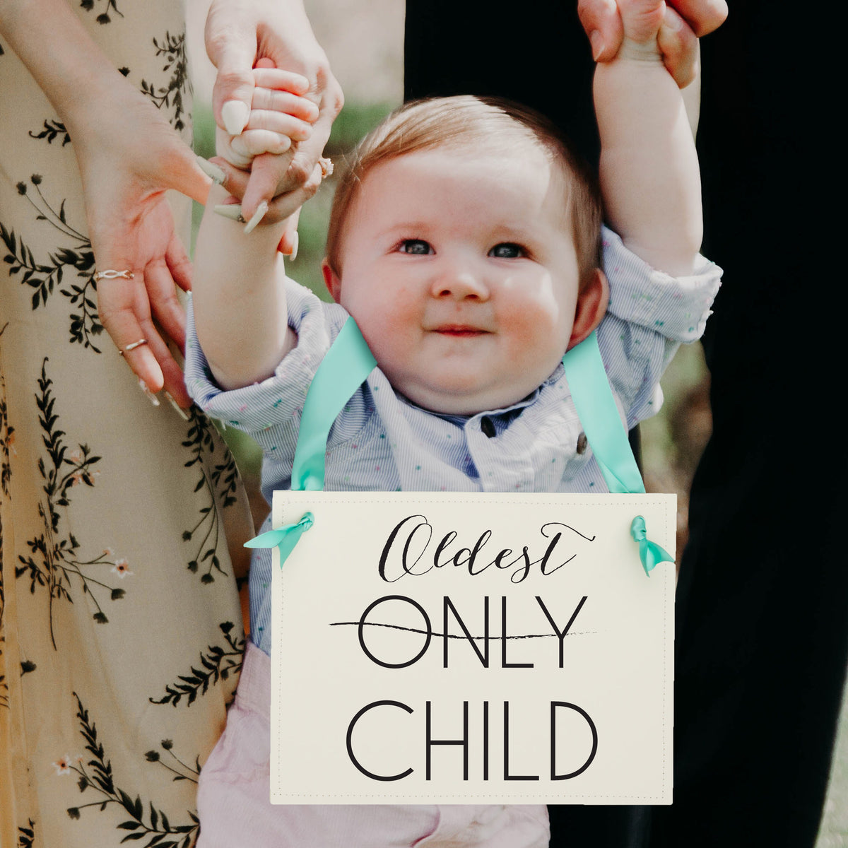 New Baby Announcement | Only Child / Oldest Child - Ritzy Rose