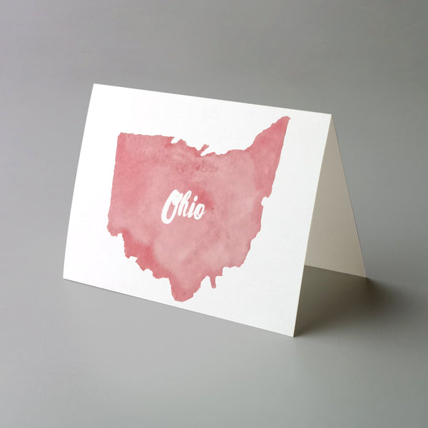 Ohio Greeting Cards - 24 Pack Columbus Central Ohio Blank Cards - Ritzy ...