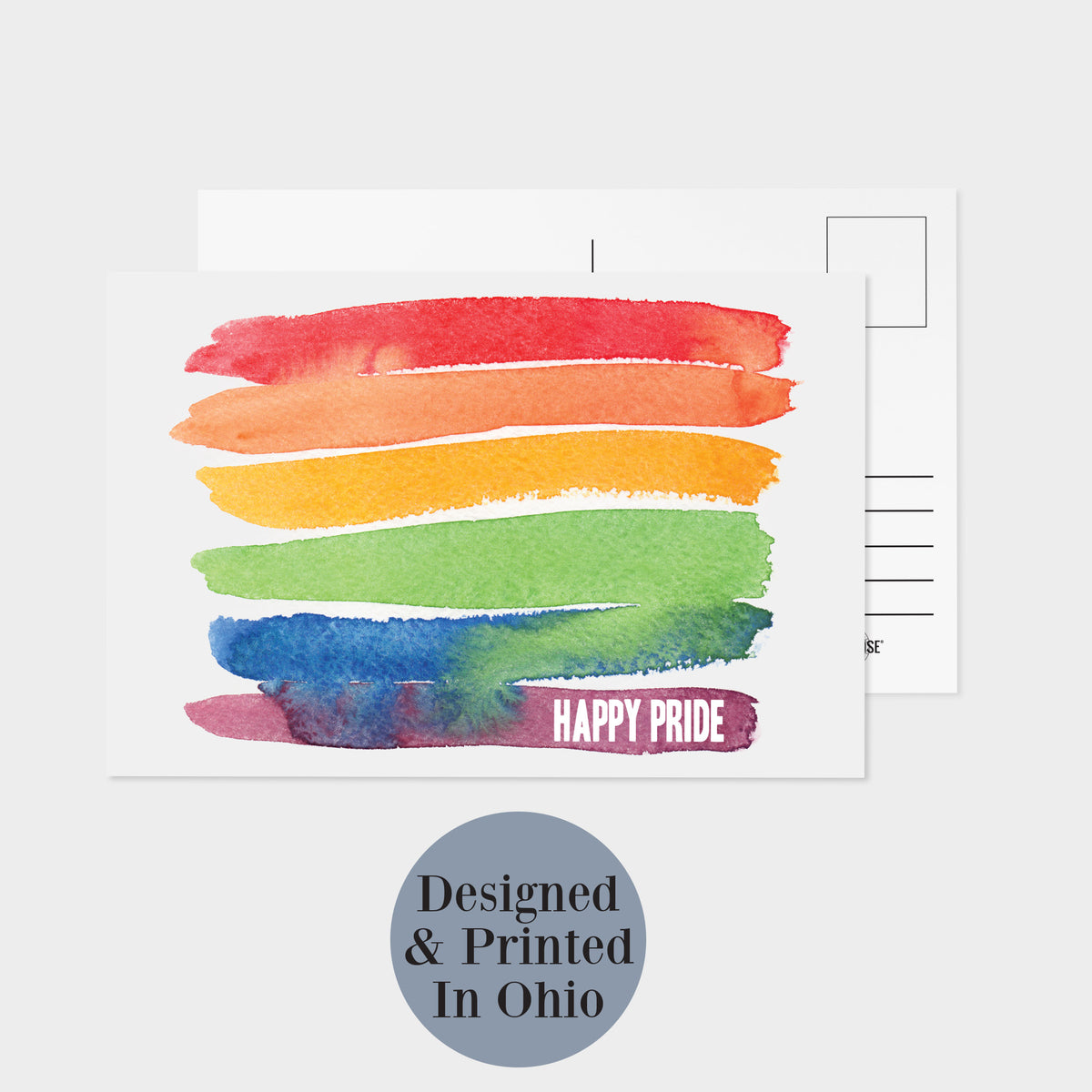 Rainbow Watercolor Happy Pride Postcards Gay Pride LGBT LGBTQ 32 Pack ...